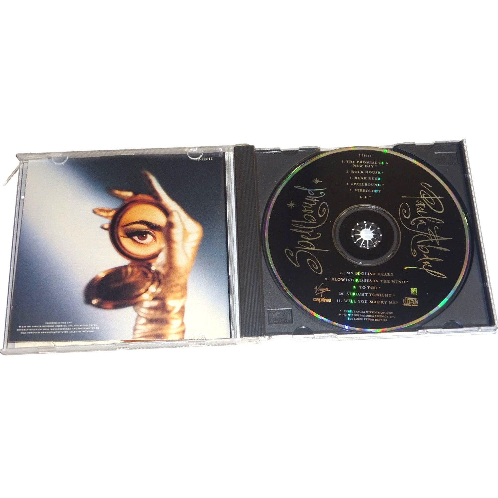 Paula Abdul Spellbound CD 1991 - Etsy