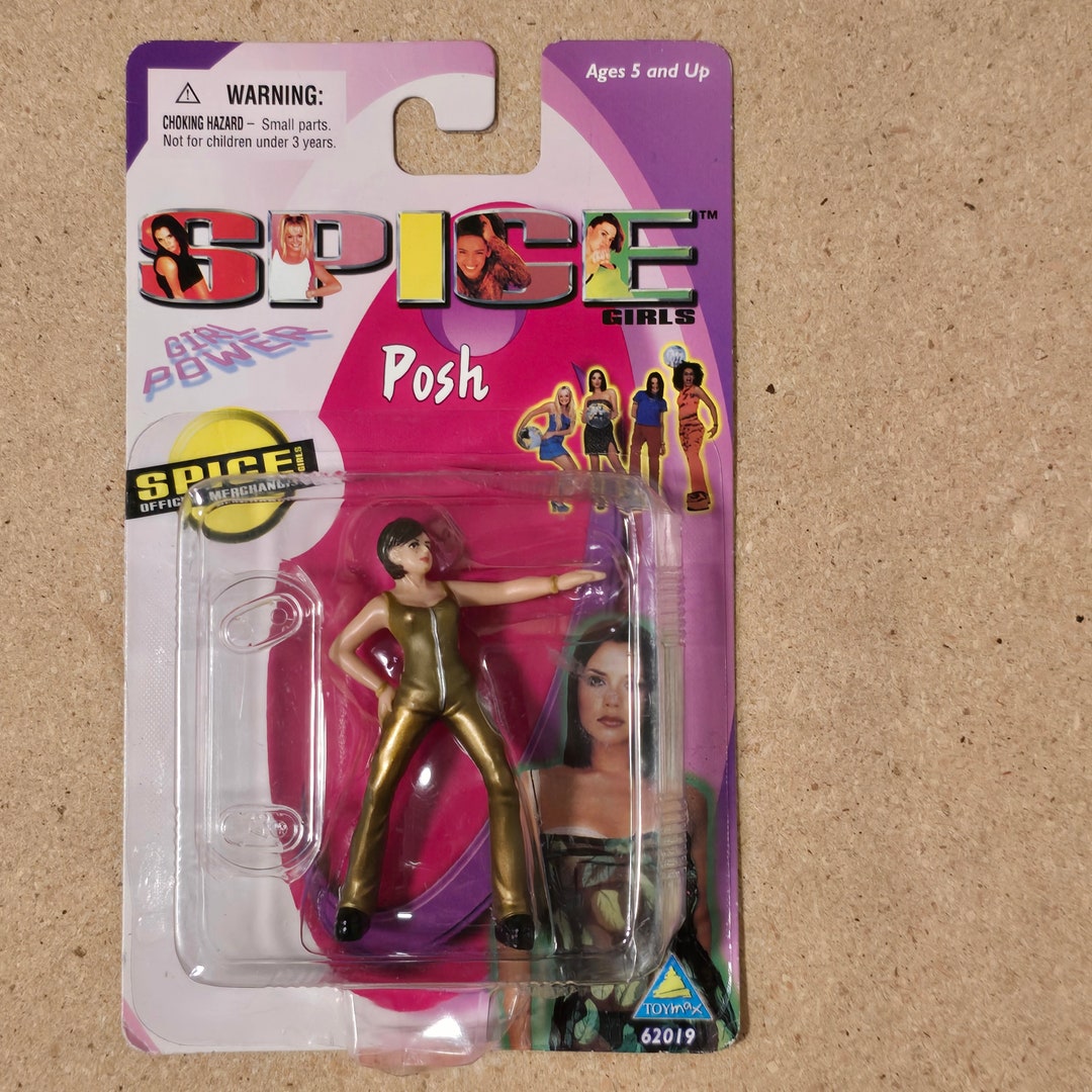 Spice Girls Mini Figure Posh Victoria Adams Spice Girl Power 1998 Girl ...