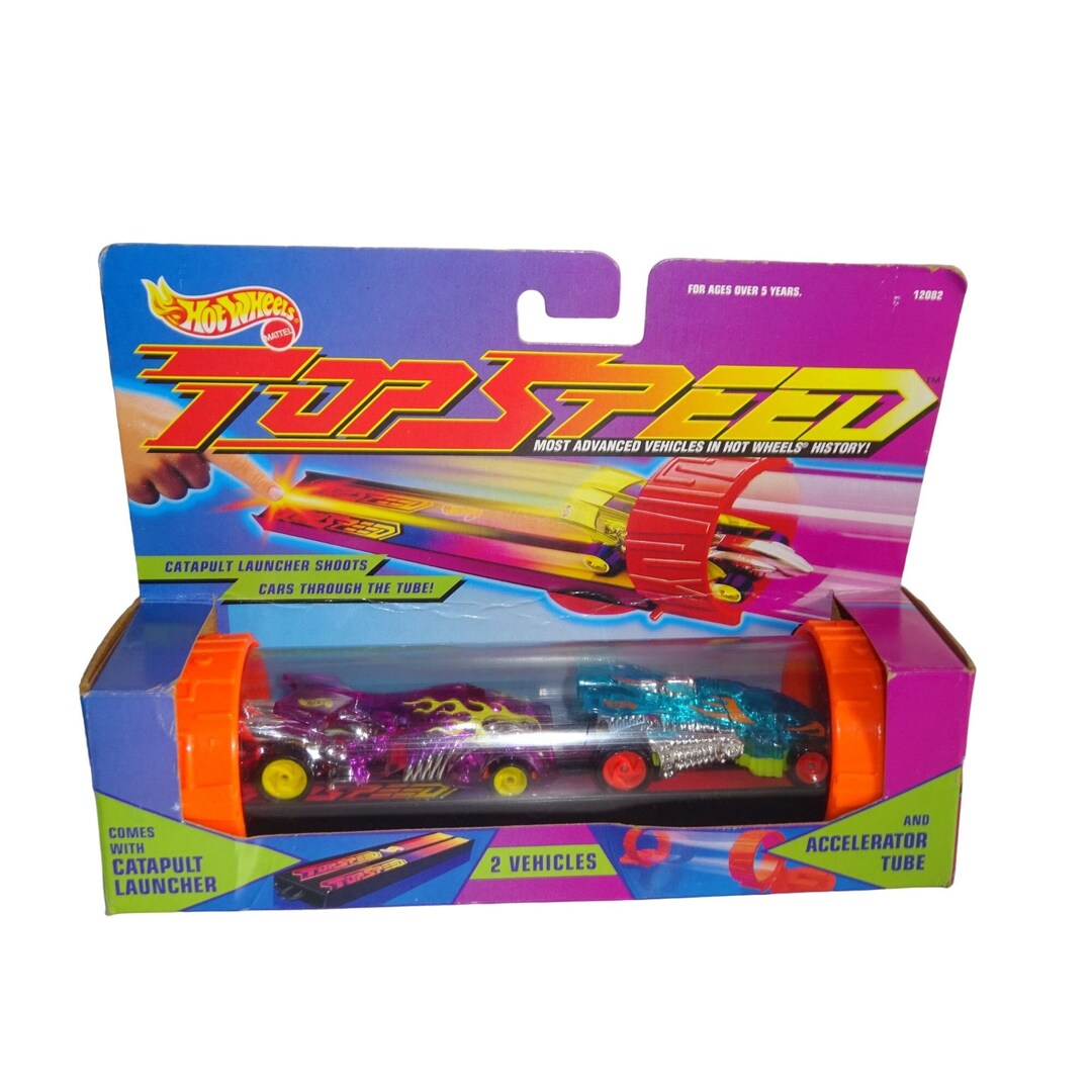 Hot Wheels Pipe Jammer Road Vac & Shock Rod Top Speed Set 12082 NISB ...