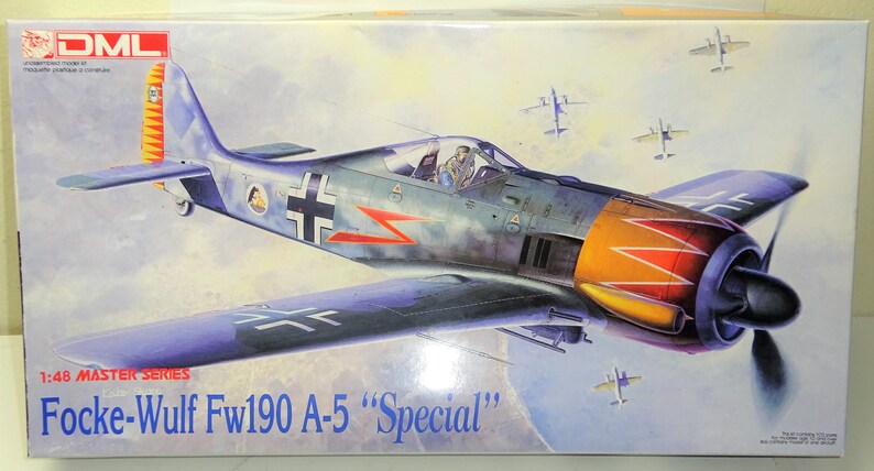 DML 1/48 Master Series Focke-wulf Fw190 A-5 special Photo Etch Parts ...