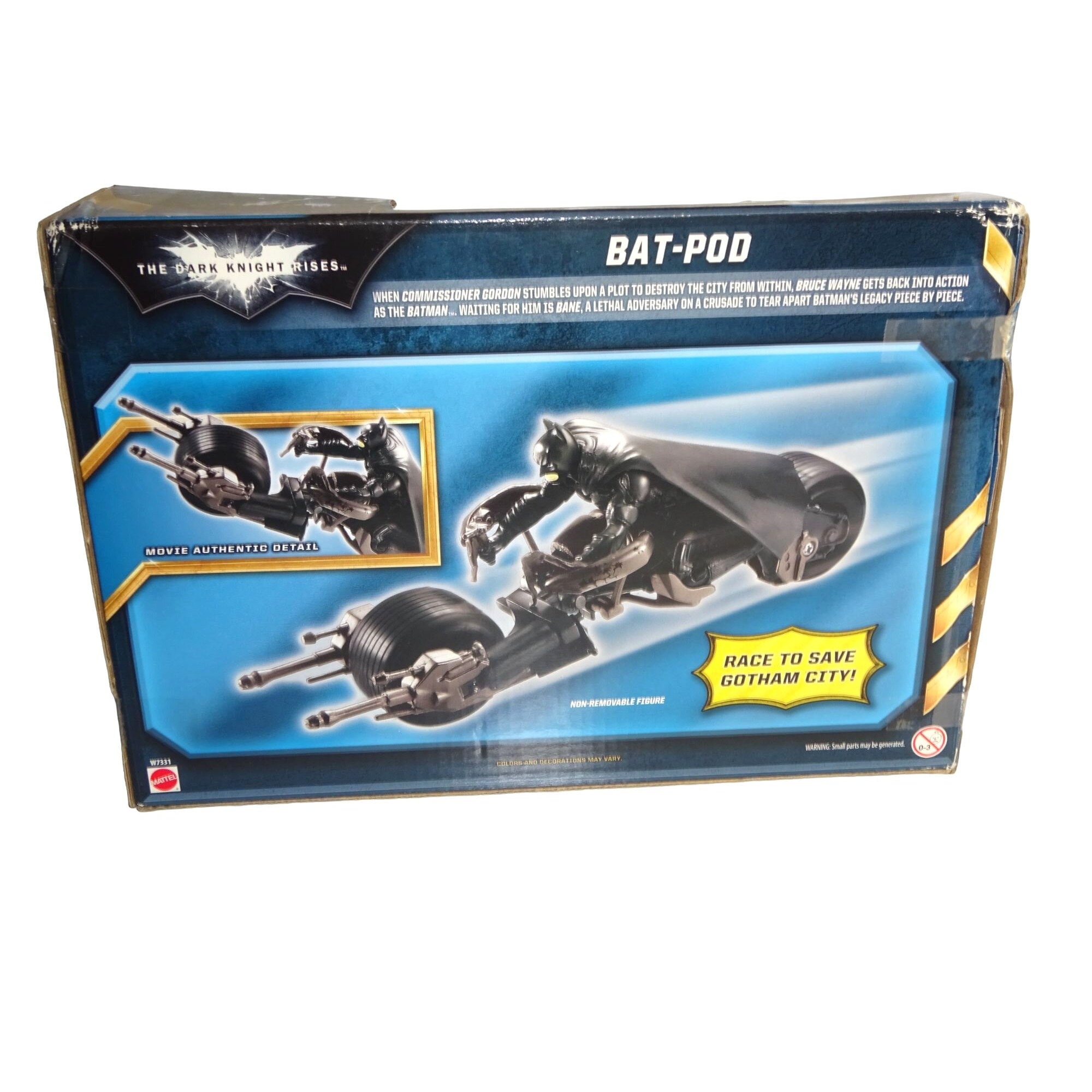 The Dark Knight Rises Batpod Toy