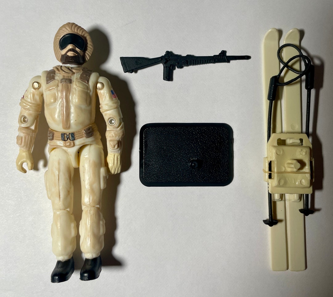 Vintage 1997 G.I. Joe Snow Job Version 2 Complete Loose Figure (no File ...
