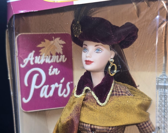 Vtg 1998 Barbie Fall Collection Autumn in Paris City Season Collector ...