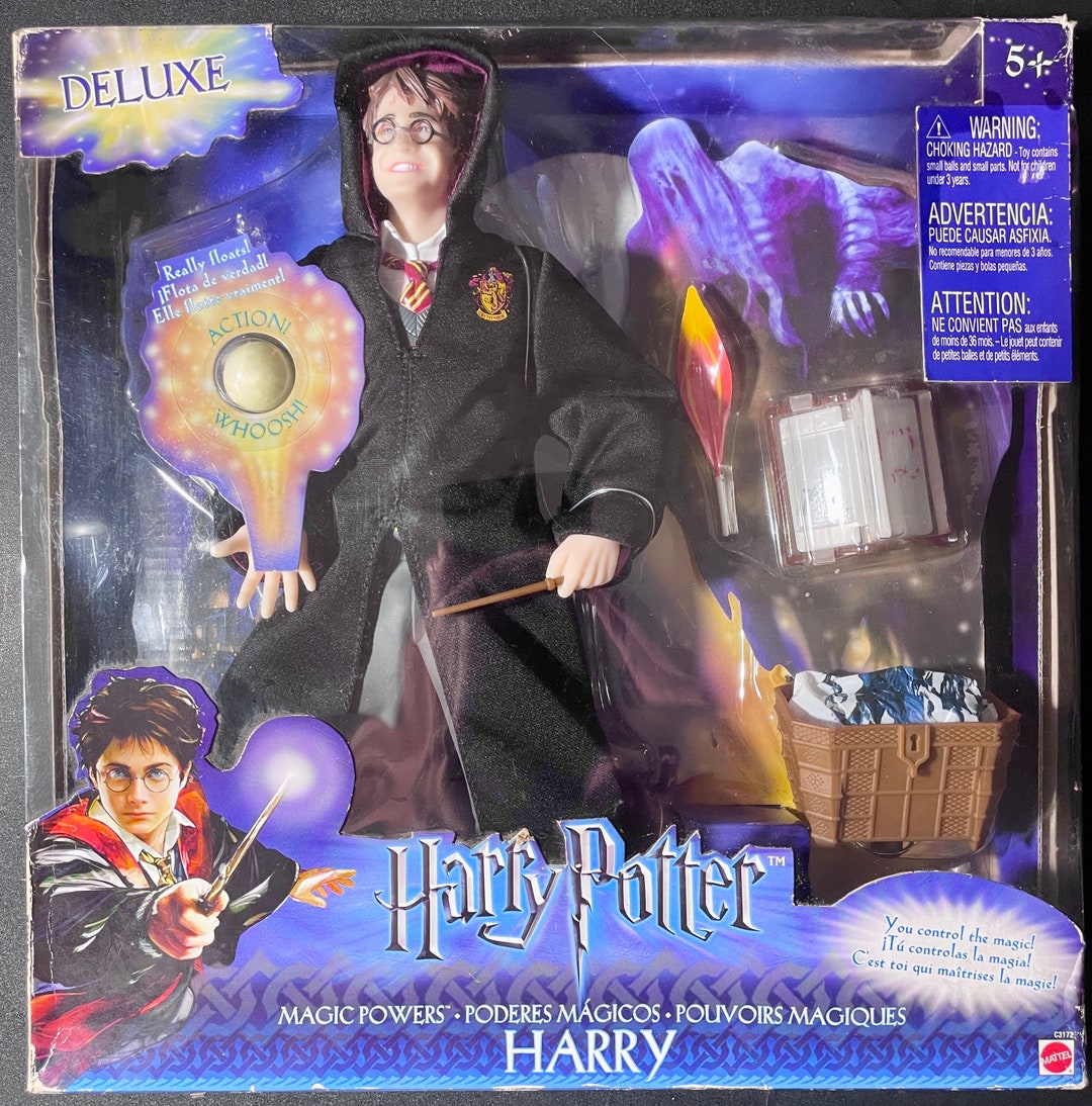 Mattel 2003 Harry Potter: Deluxe Magic Powers Harry 11" Inch Doll ...
