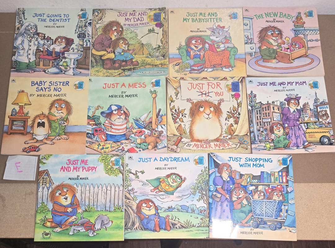 Vtg 1990s Children's Book Lot of 11 by Mercer Meyer: the New Baby ...
