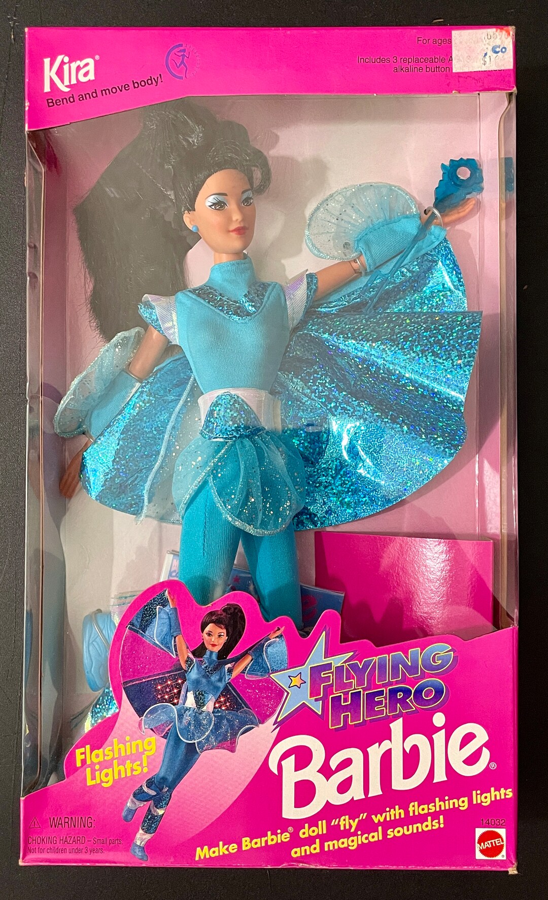 Vintage 1995 Flying Hero Kira Barbie Doll Mattel #14032 NIB - Etsy
