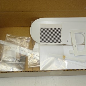 HO 1/87 Scale Gulf Deco Gas Station Model Structure Twin Whistle Sign ...