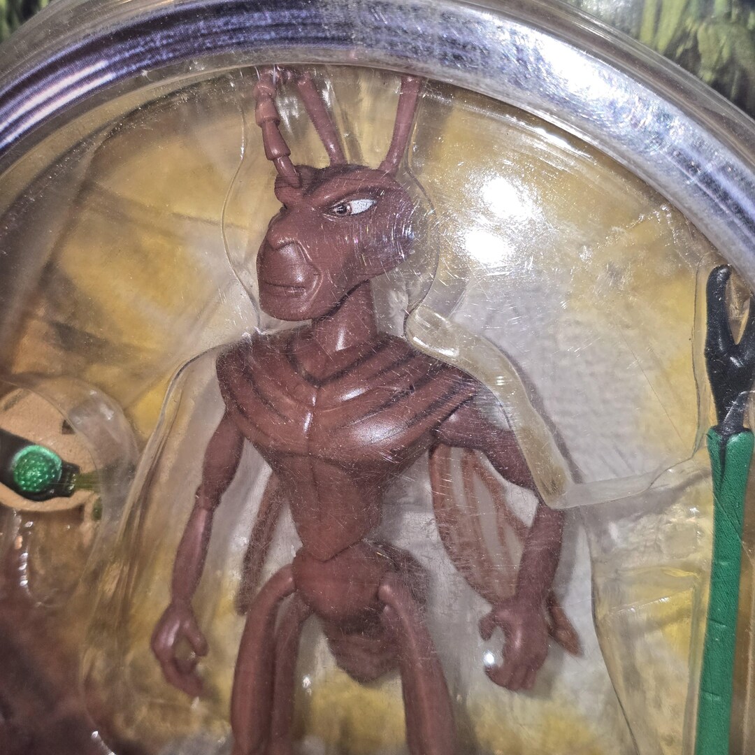 Vtg 1998 Playmates Antz Colonel Cutter Action Figure NISB (card Wear ...