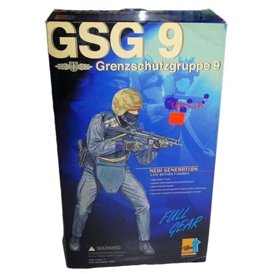 DRAGON Action Figure 1/6 - GS9 Grenzschutzgruppe 9 " Ulrich " NIB 12 ...