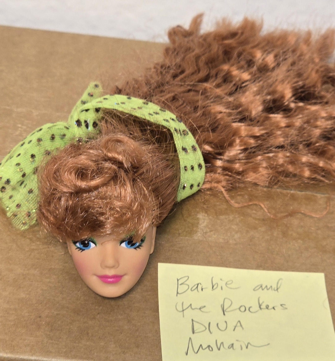 Vintage 1985 Barbie and the Rockers Diva Redhead Prototype Head by ...