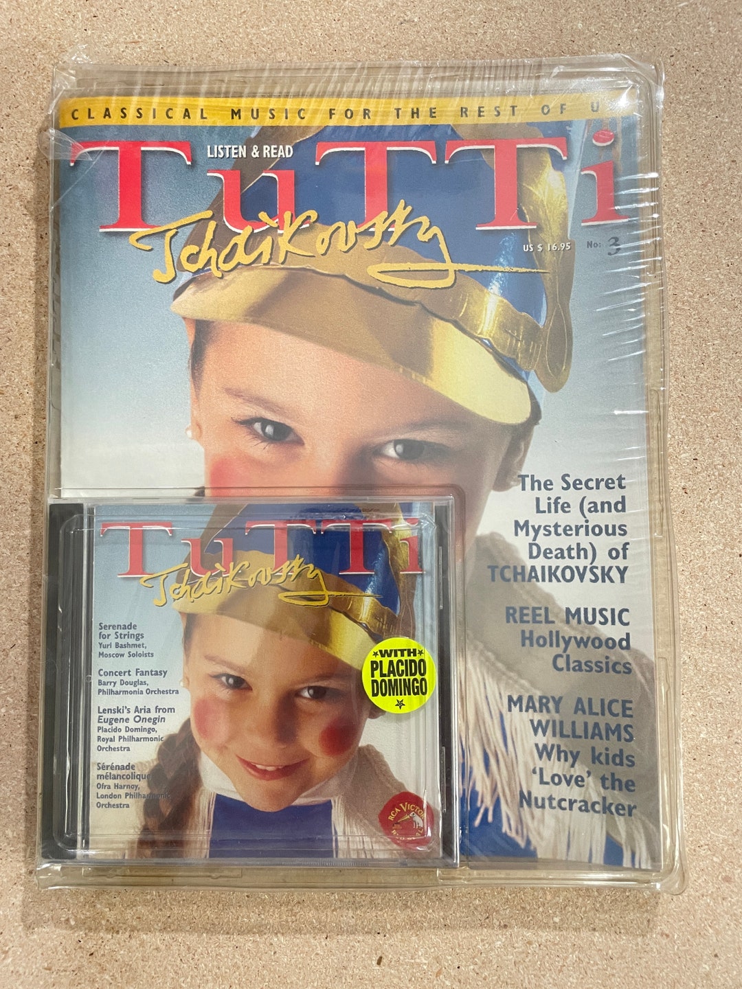 Vintage 1994 Listen & Read TCHAIKOVSKY Tutti Magazine #3 W/ CD NISB - Etsy