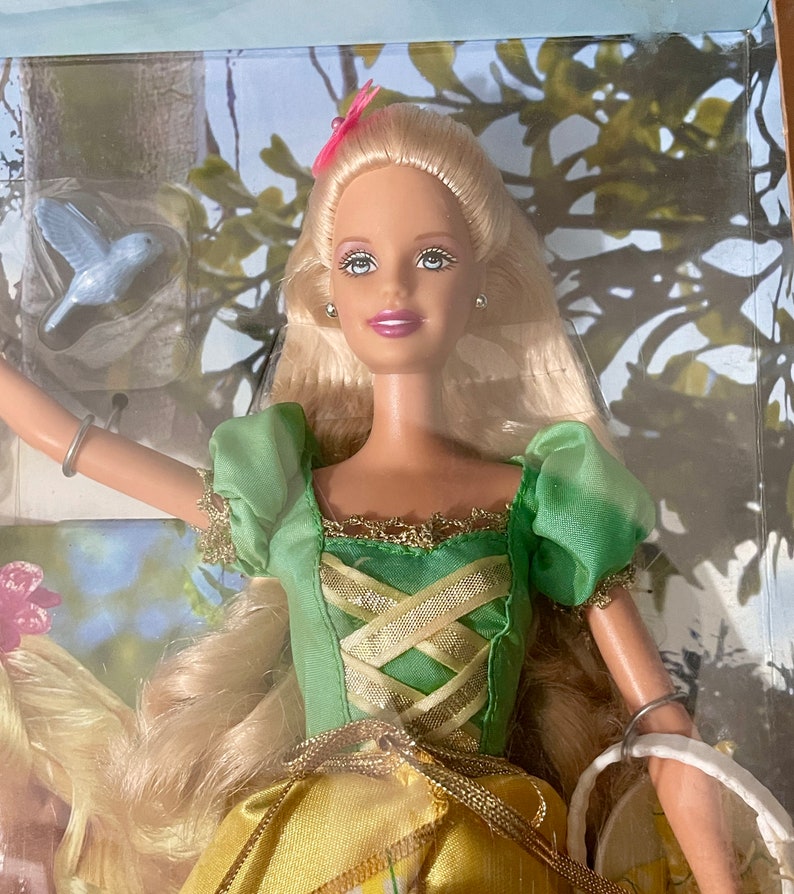 The Tale of the Forest Princess Barbie Doll A Golden Book 2000 Mattel ...