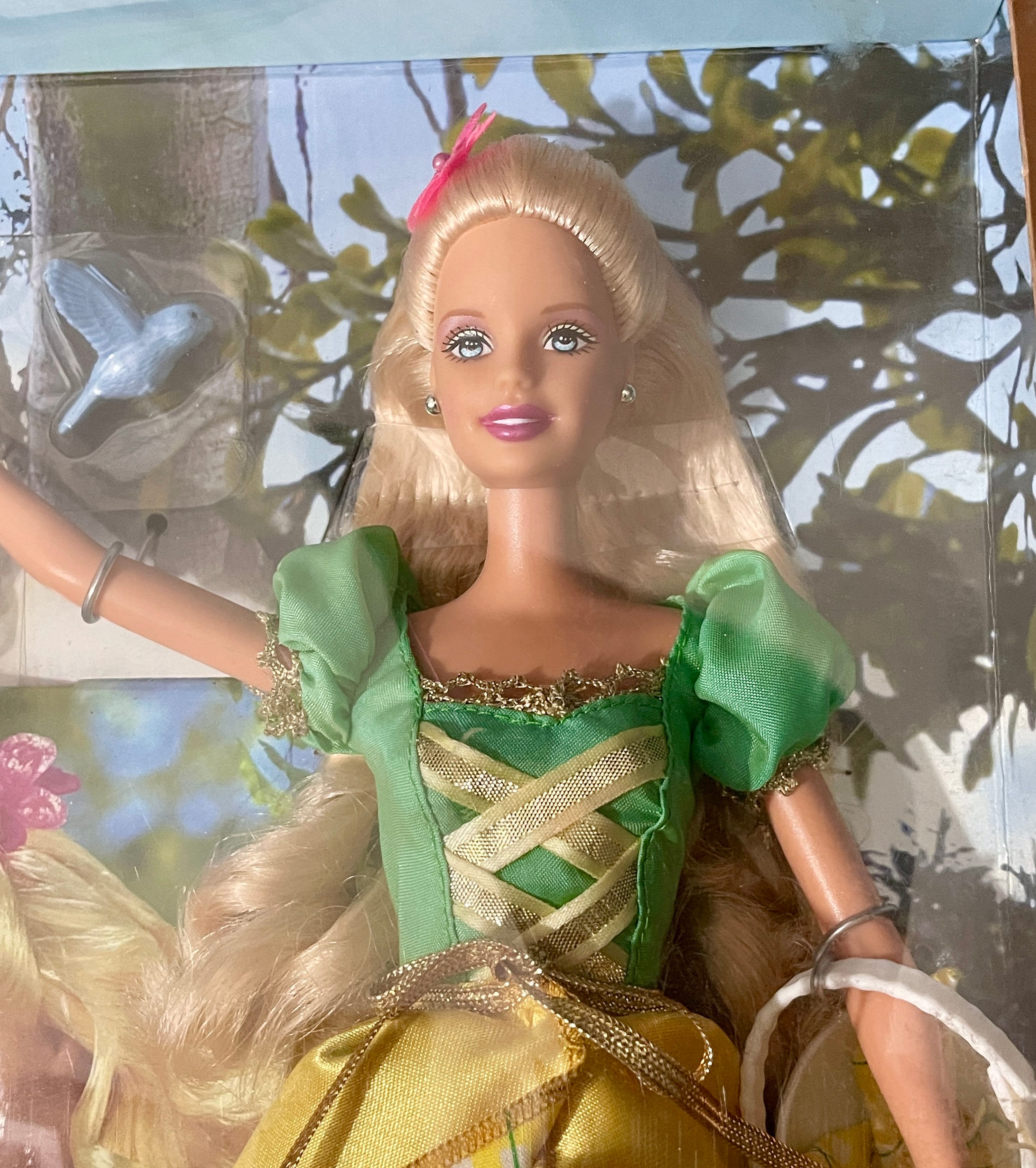 The Tale of the Forest Princess Barbie Doll A Golden Book 2000 Mattel ...