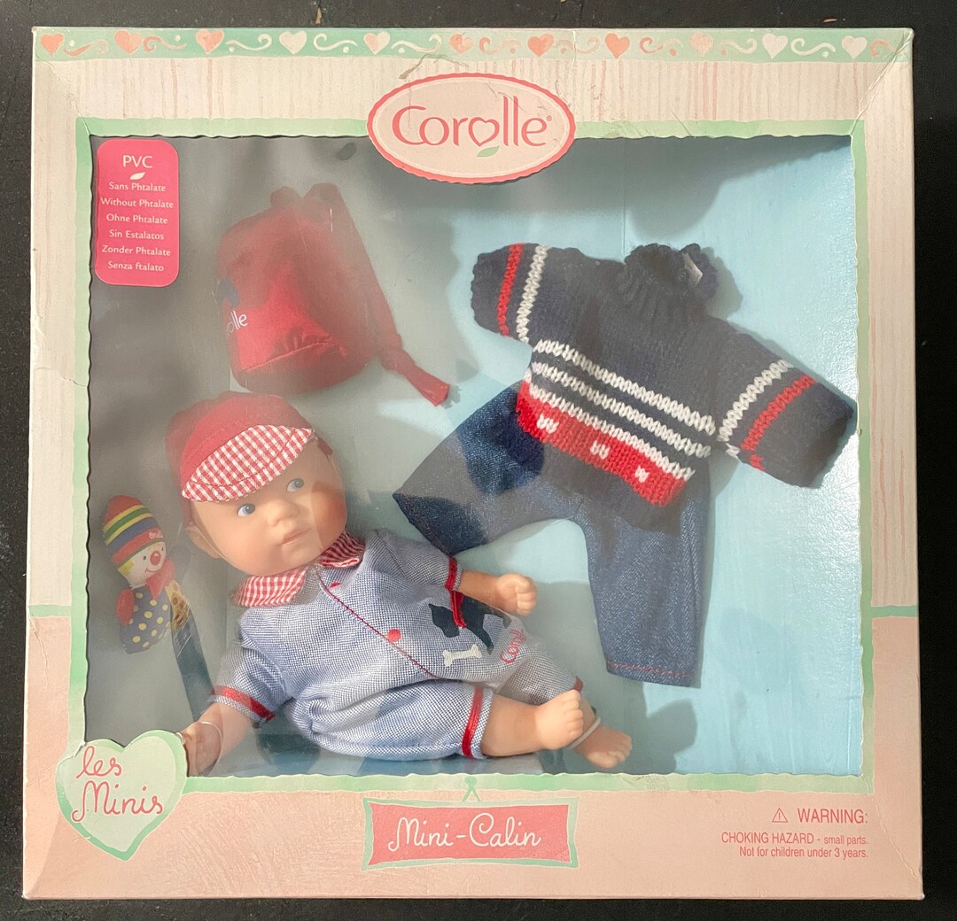 2000 Corelle Coffret Mini-calin Alex Boxed Set Doll Les Minis Soft Baby ...