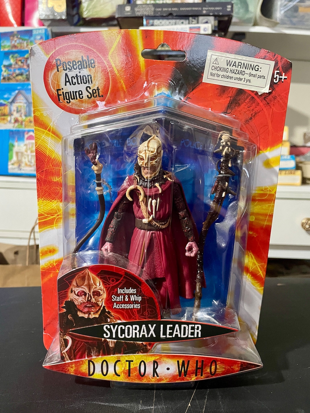 Doctor Who Sycorax Leader Action Figure With Staff and Whip BBC NISB ...