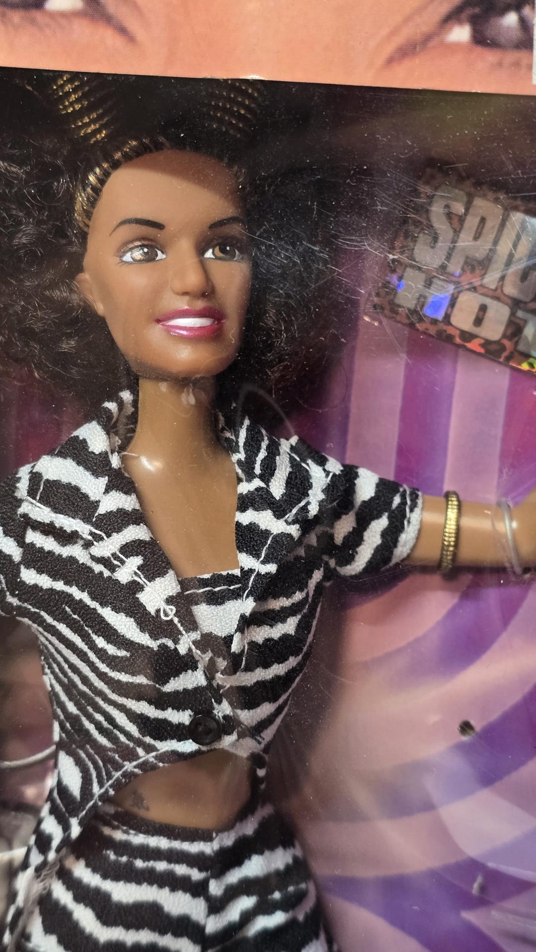 Vintage 1998 Galoob Spice Girls on Tour Mel "scary" Spice Fashion Doll ...