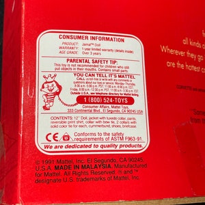 Jamal Handsome Boyfriend of Shani Doll African American Mattel 1991 ...