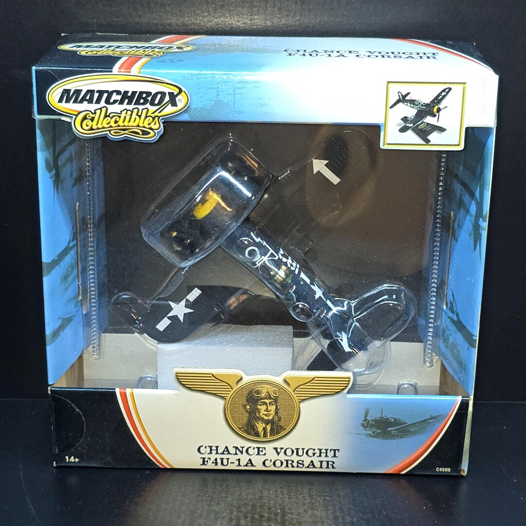 Matchbox Collectibles 1:72 Scale Chance Vought F4U-1A Corsair WW2 ...