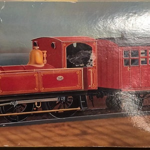 1872 Vulcan Saddleback Locomotive Minicraft Model Kit #11103 1:45 Scale ...