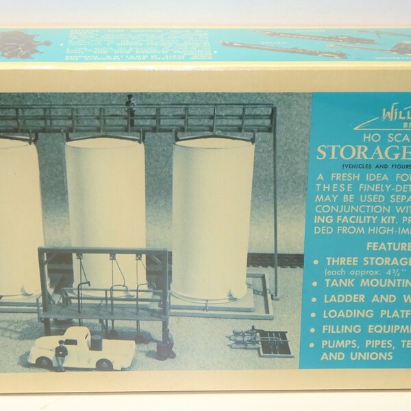 Ho Scale Storage Tank - Etsy