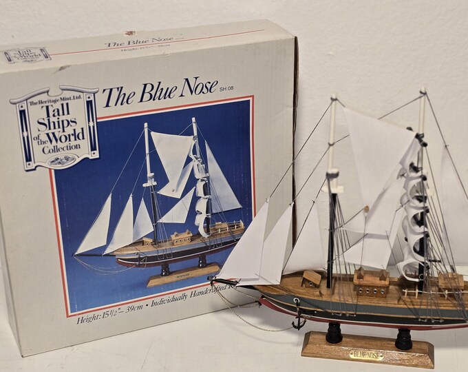 The Heritage Mint Tall Ships of the World Collection "the Blue Nose" # ...