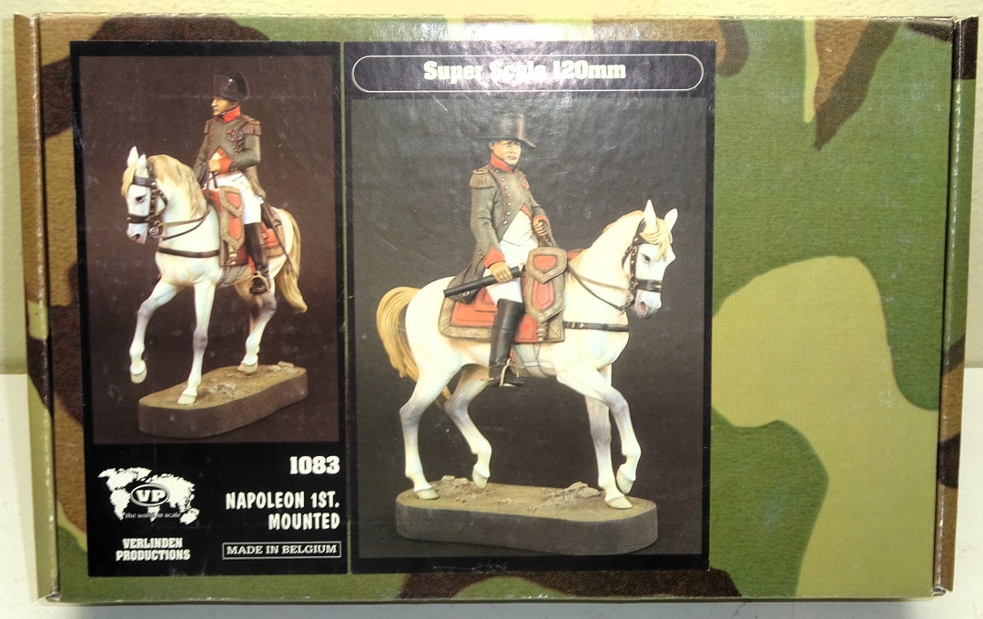Verlinden 120mm 1/16 Emperor Napoleon I bonaparte Mounted on Horseback ...
