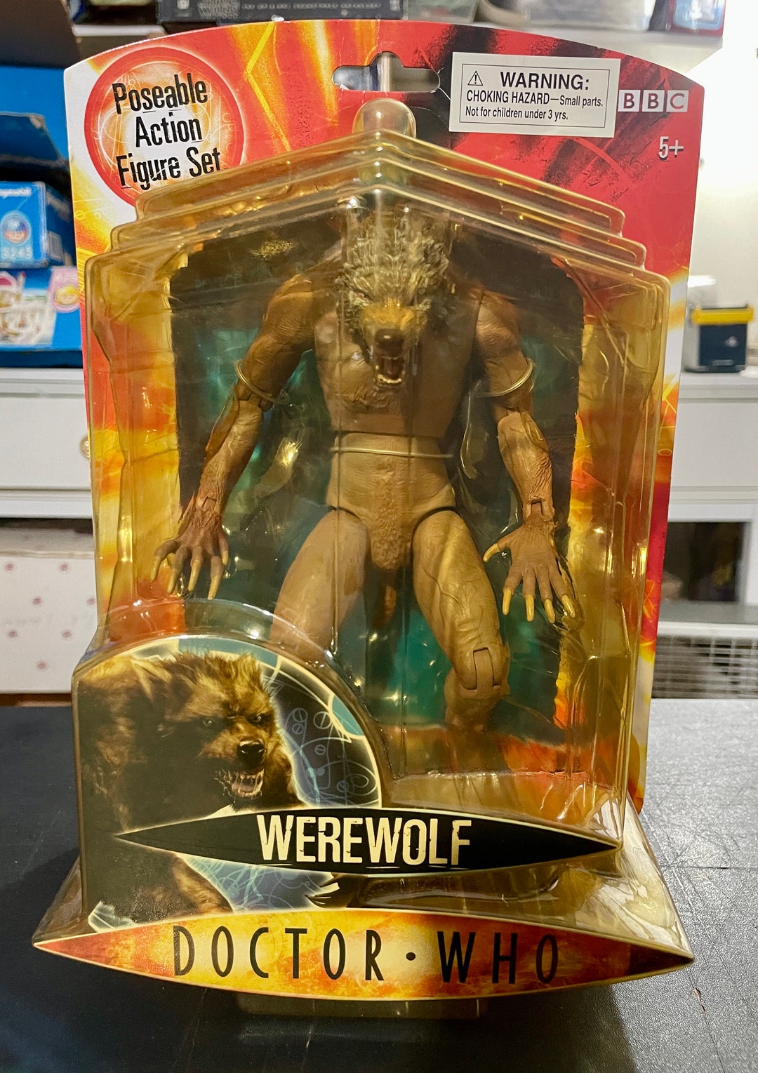 Doctor Who Werewolf BBC Poseable Action Figure 8 Tall NISB 2004 - Etsy