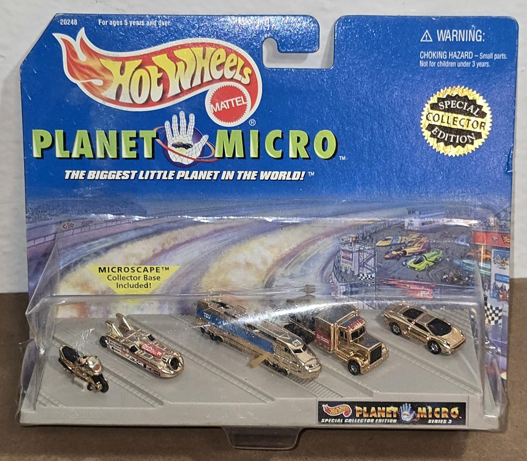 1997 Hot Wheels Planet Micro Special Collector Edition Series 3 (box ...