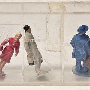 Vintage 1980s HO Scale Set of 16 Figurines for Train Layouts by AHM ...