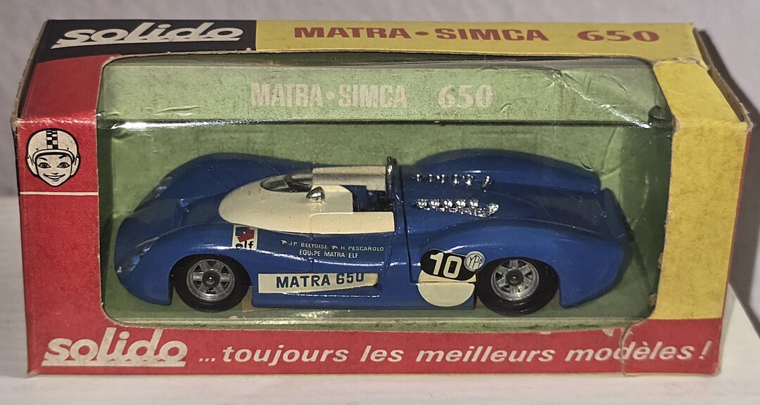 Solido 178 Matra Simca 650 Le Mans Made in France 1/43 Scale Mint in ...