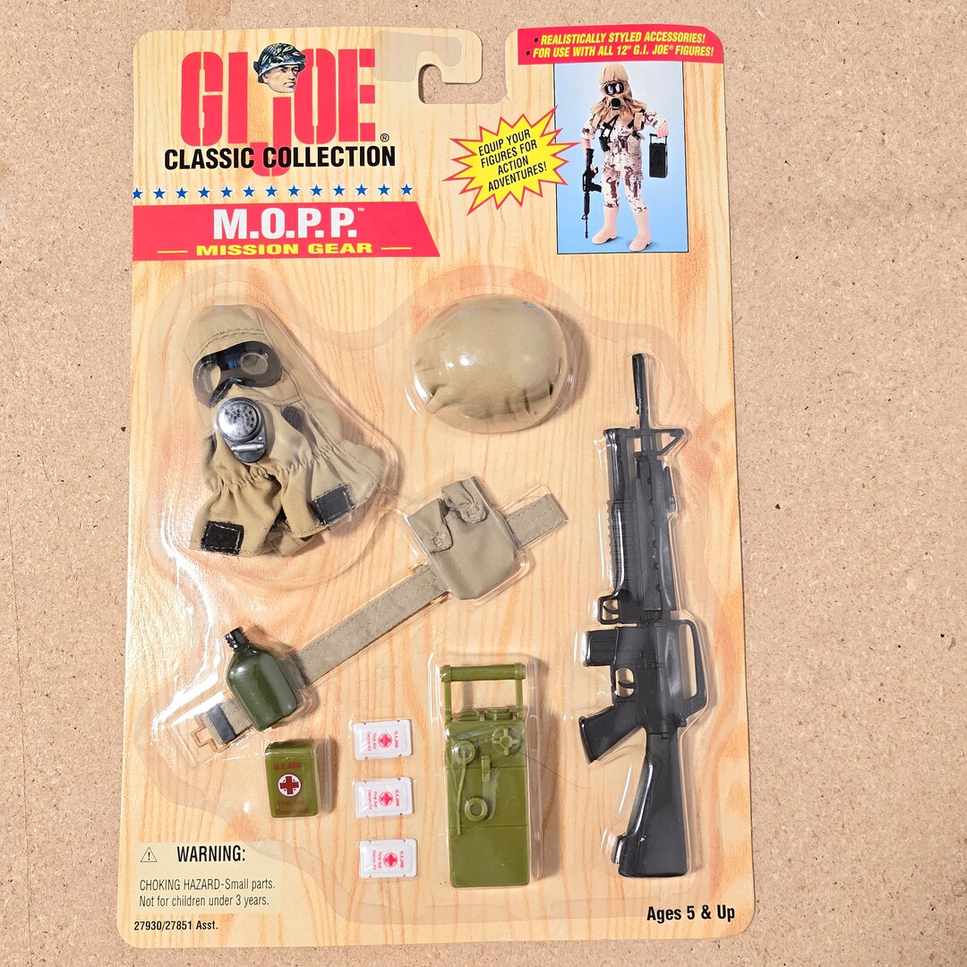 Vintage 1997 G.I. Joe Classic Collection M.O.P.P. MISSION GEAR for 12 ...