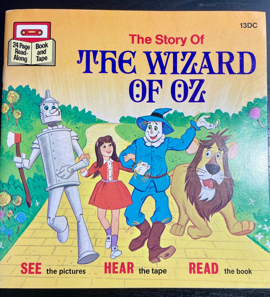 Vintage 1978 the Story of the Wizard of Oz 24 Page Read-along Book no ...