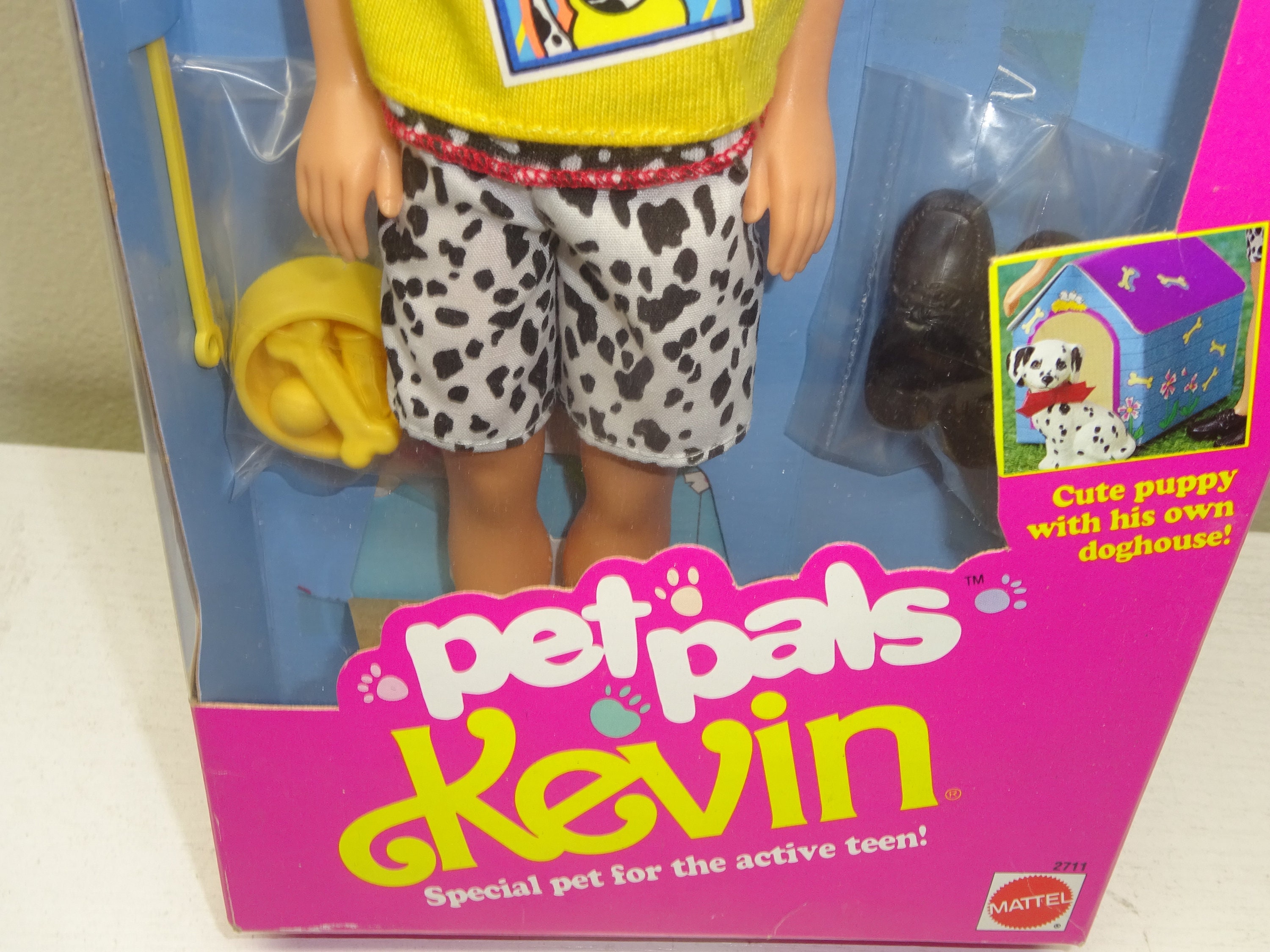 Vintage 1991 Pet Pals Kevin Teen Doll W/ Puppy by Mattel - Etsy