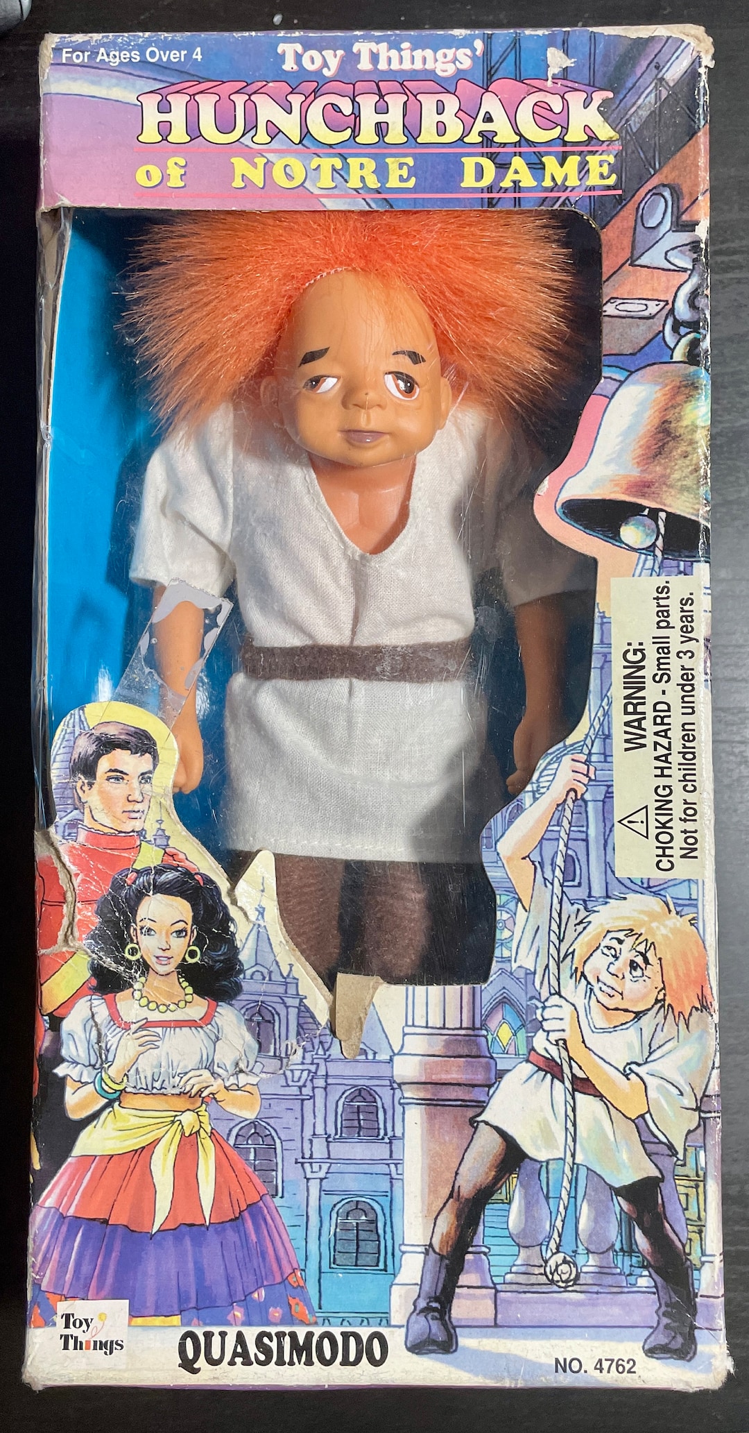 Vintage 1980s Hunchback of Notre Dame Quasimodo Figure 9" Tall - Etsy