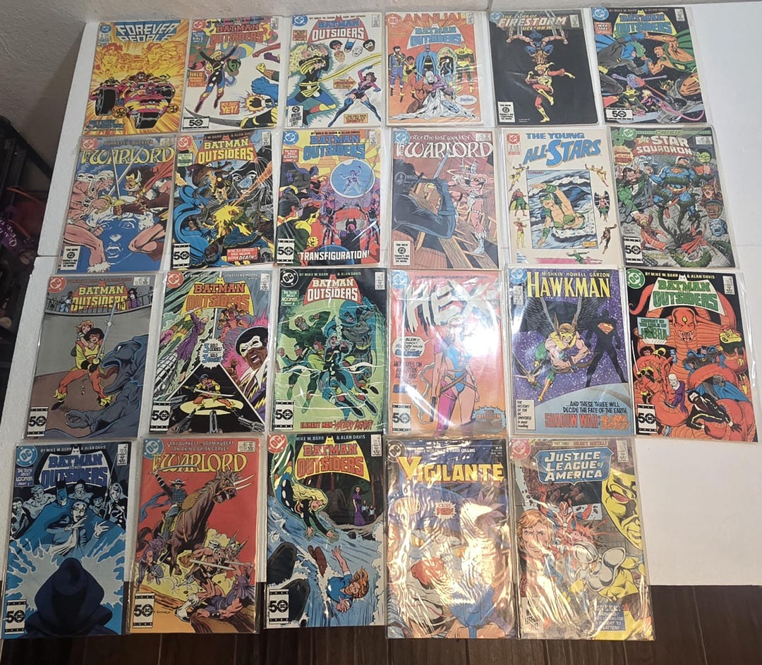 1980s DC Comics Lot of 23 Comic Variety: Batman & Outsiders and ...