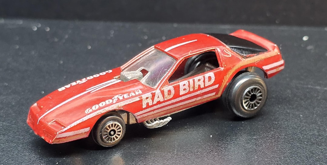 Vtg 1980s Zylmex Firebird Funny Car Rad Bird Hot Zee Toys Diecast Hong ...