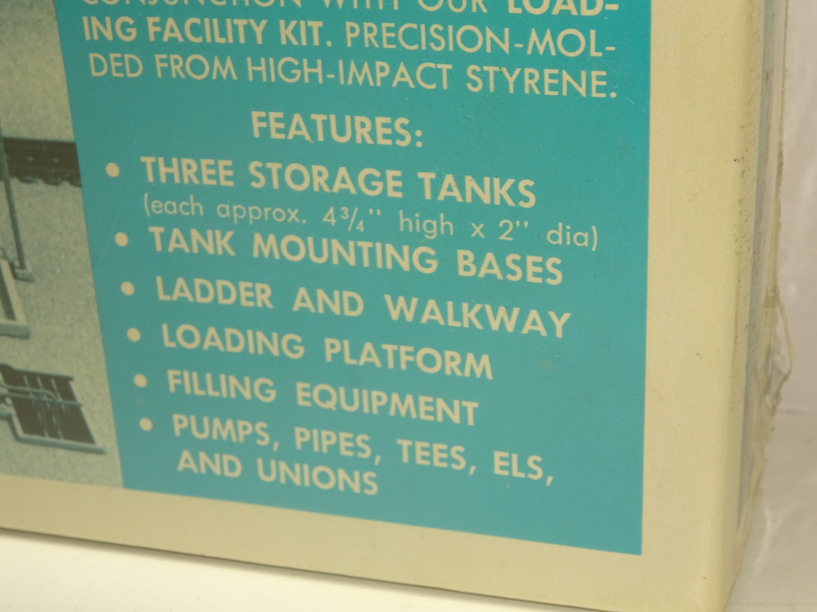 HO Scale Storage Tanks Williams Bros. 501 3 Tanks Model Kit Railroad ...