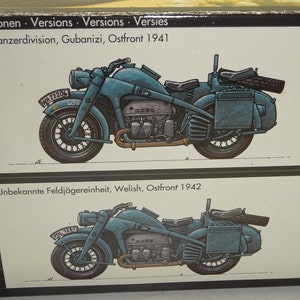 Rare Revell 1/9 Zundapp KS 750 Mit Beiwagen W/ Sidecar Model Kit #03071 ...