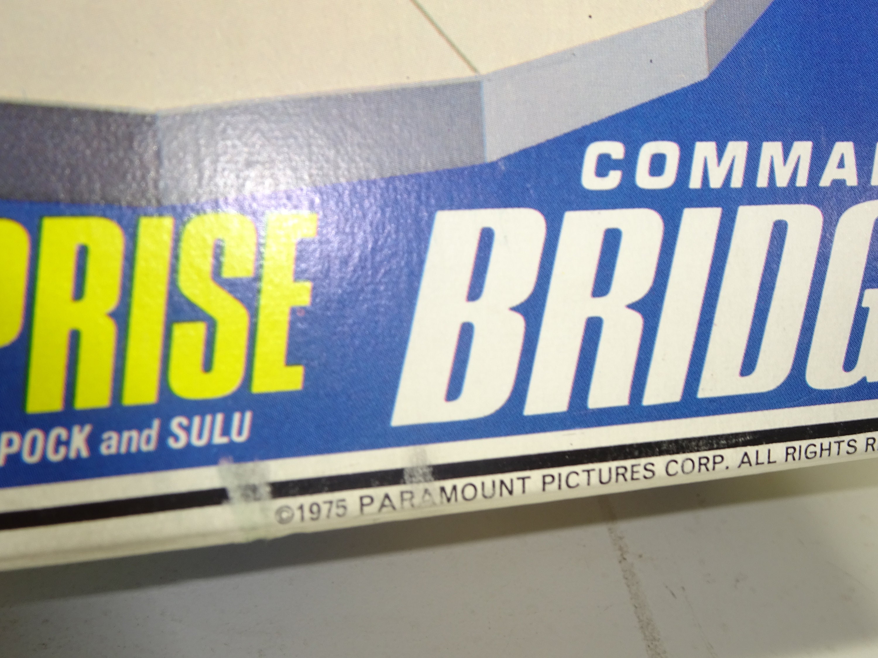 Vintage 1975 Star Trek Command Bridge Model Kit AMT S950 Complete ...