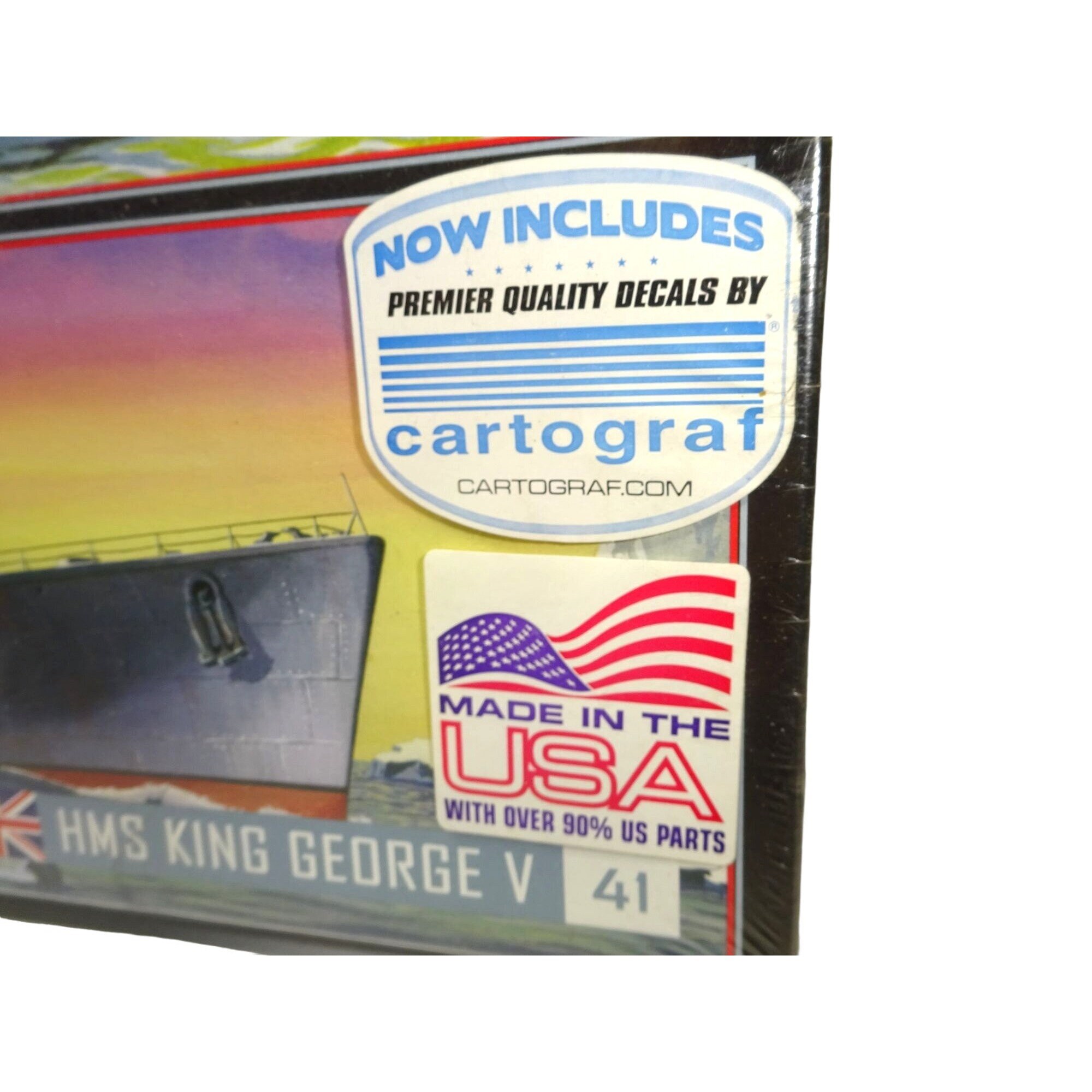 Lindberg Models 2-pack HMS King George V and HMS Dorsetshire Plastic ...