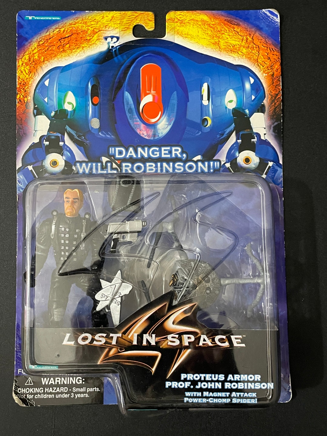 Vintage 1997 Lost in Space Proteus Armor Prof John Robinson Figure ...