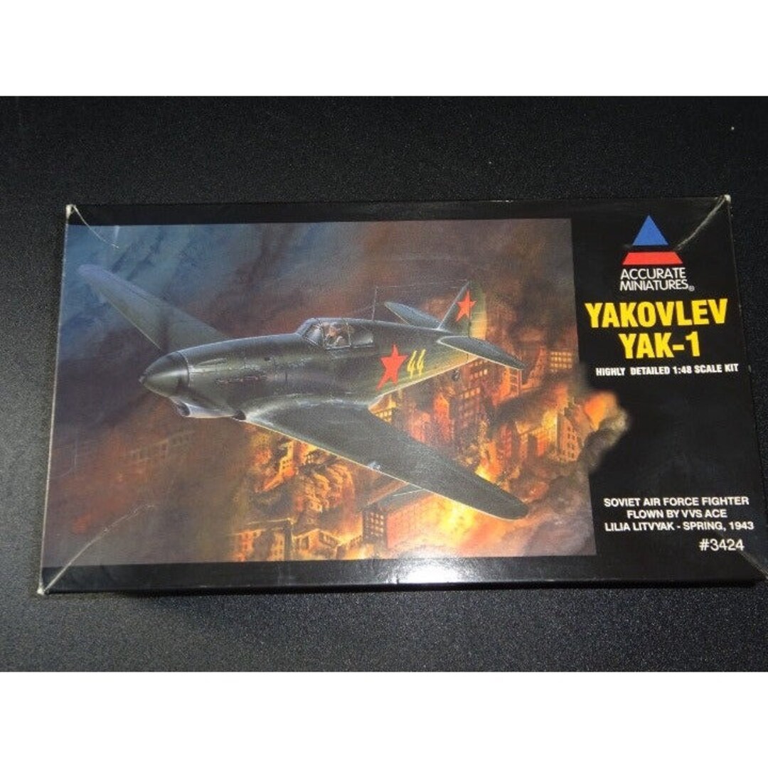 Accurate Miniatures 1/48 Yakovlev Yak-1 Soviet Air Force Fighter WWII ...