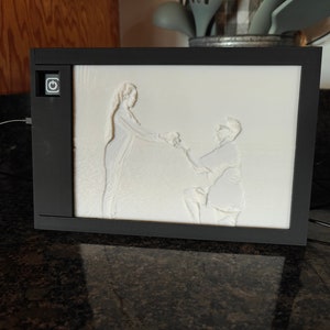 Custom 3D Printed Lithophane Frames - Etsy