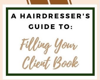 Hairdresser Client Book - Etsy