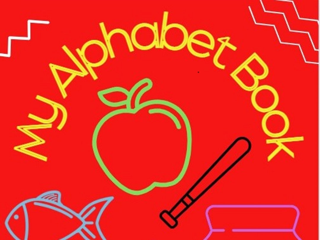 My Alphabet Book - Etsy