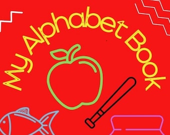 My Alphabet Book - Etsy