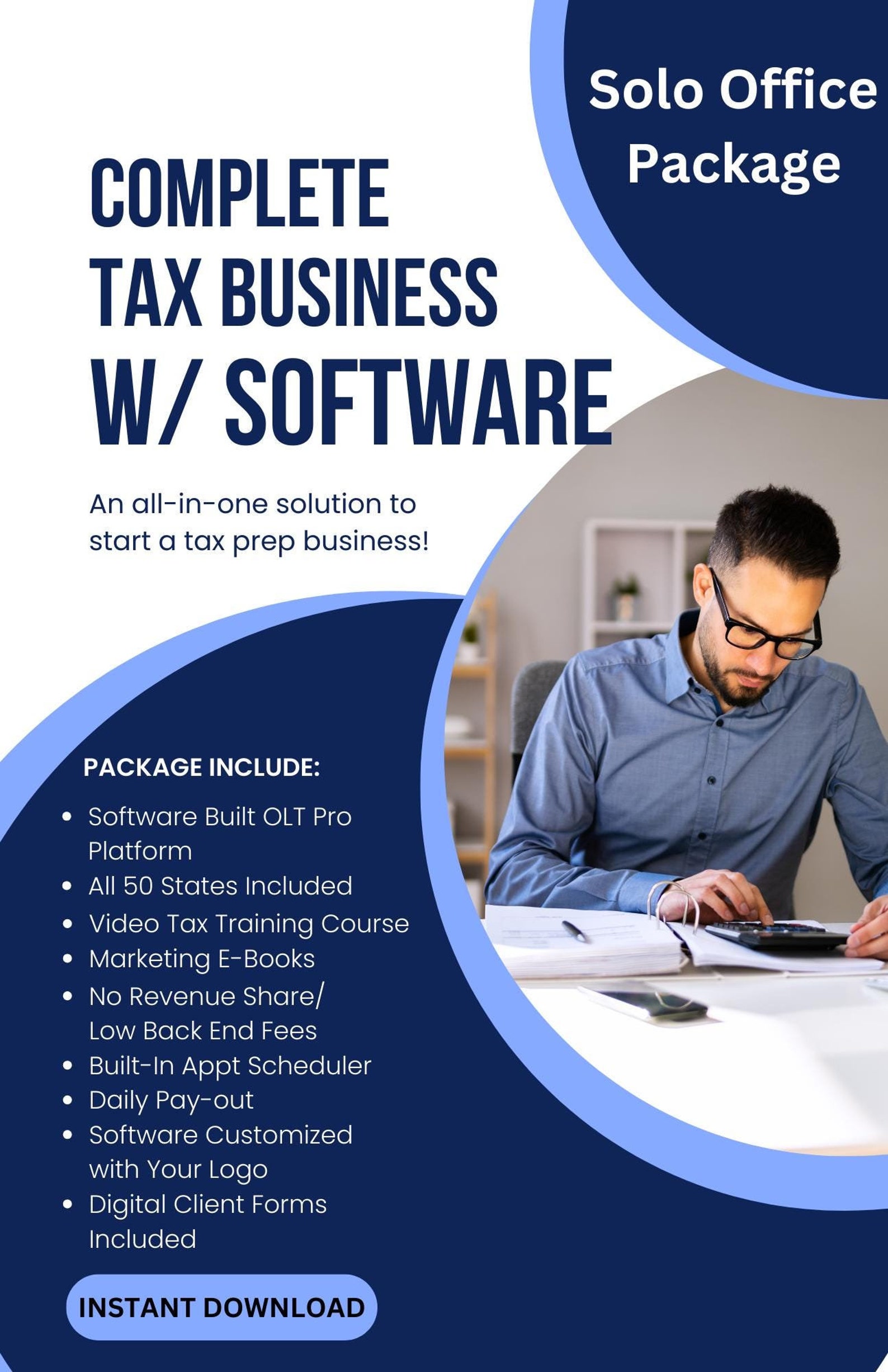 Complete Solo Tax Business Bundle, Professional Tax Prep Software, E ...