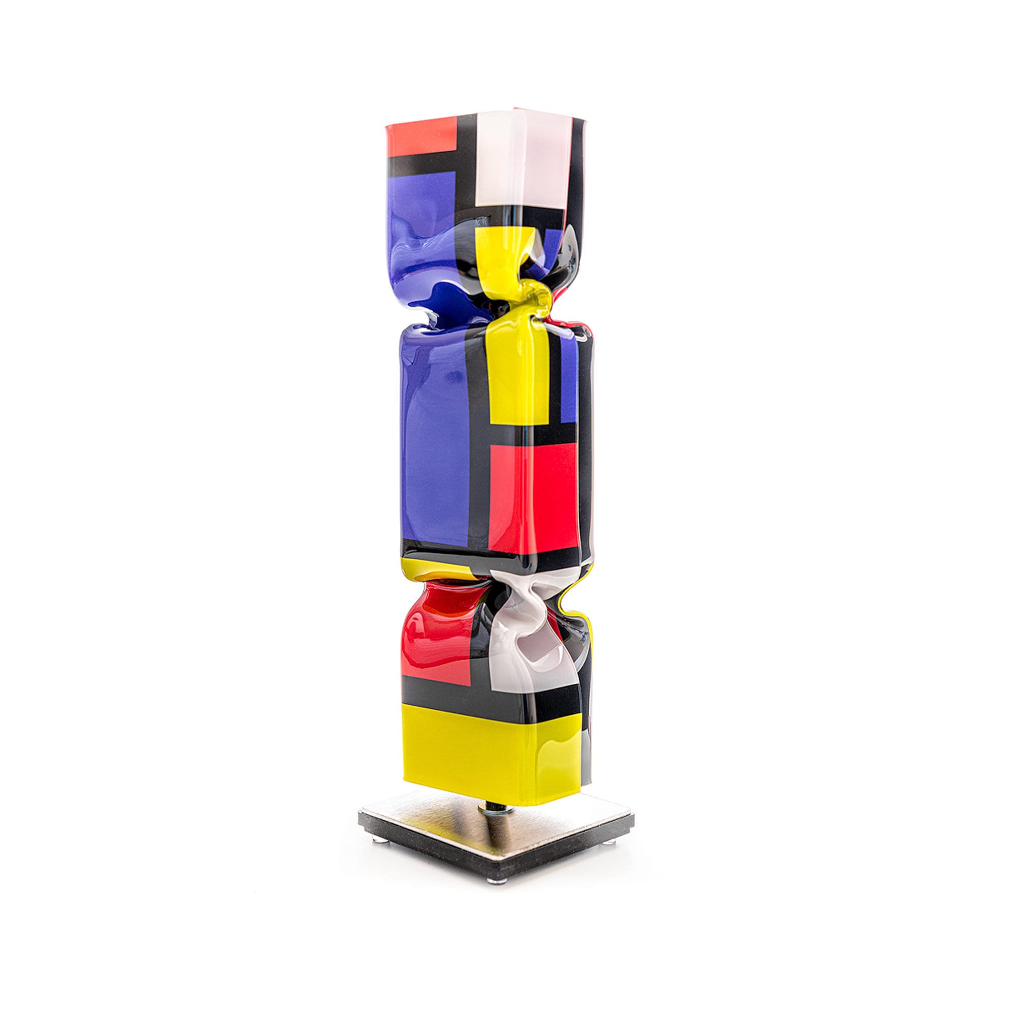 Piet Mondrian I Tribute to Pop Art Statue Candy Artwork by Van Hassel 5 ...