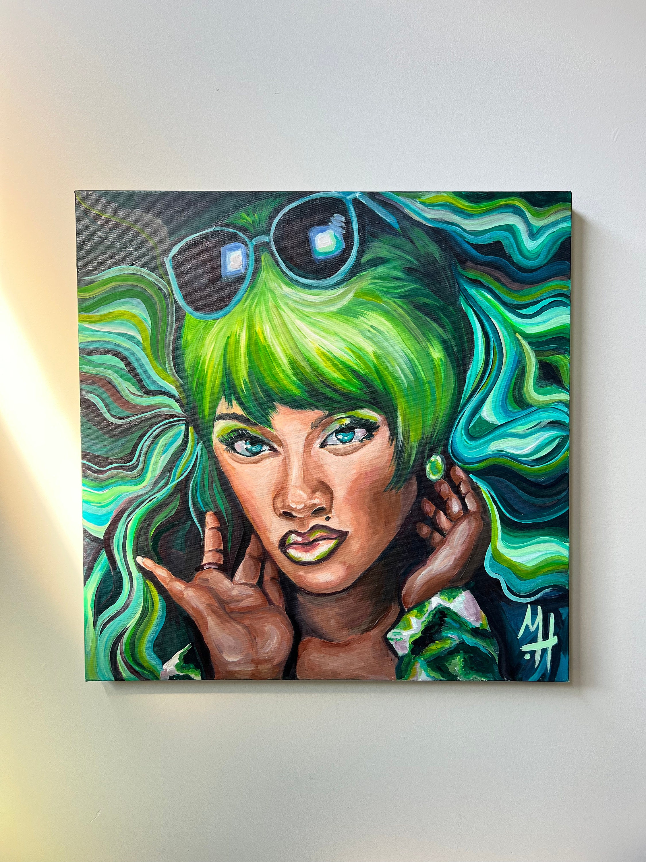 Lil Kim Acrylic Painting on Canvas 24 X 24 X 1.5 - Etsy