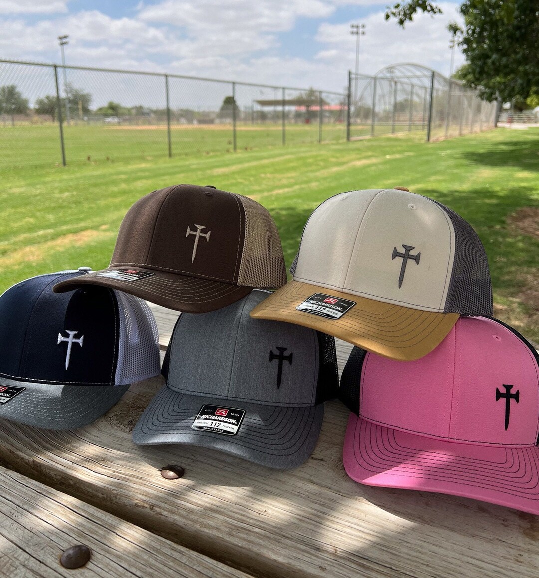 Cross Richardson Hat Men's Cross Hat Men's Trucker Hat Hat With Cross ...